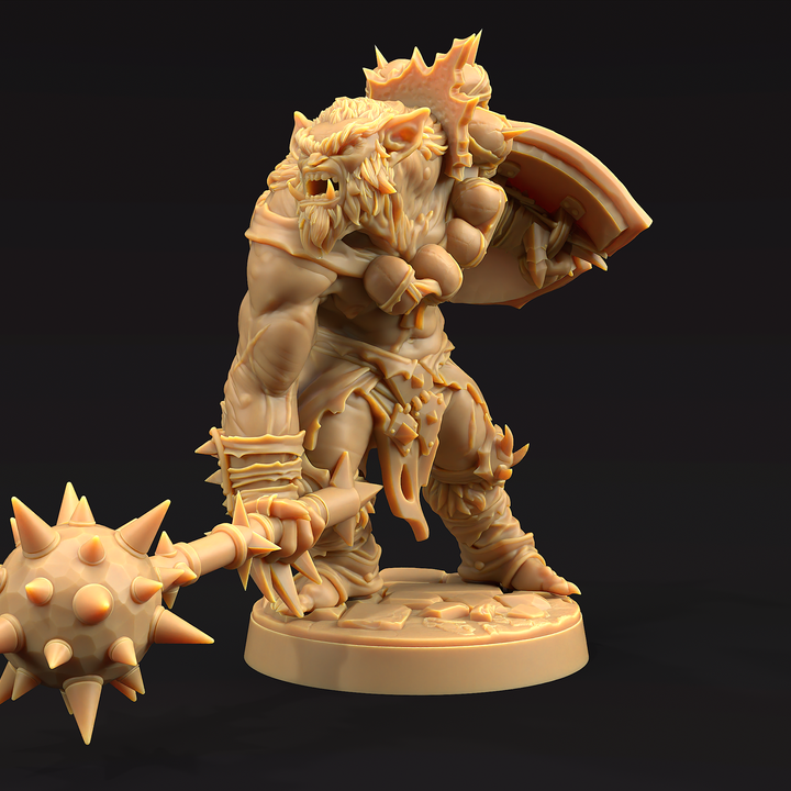3D Printable Bugbears | PRESUPPORTED | Dungeon Classics by The Dragon Trappers Lodge